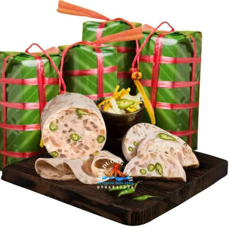 Chả Lụa Bì Ớt Xiêm Xanh